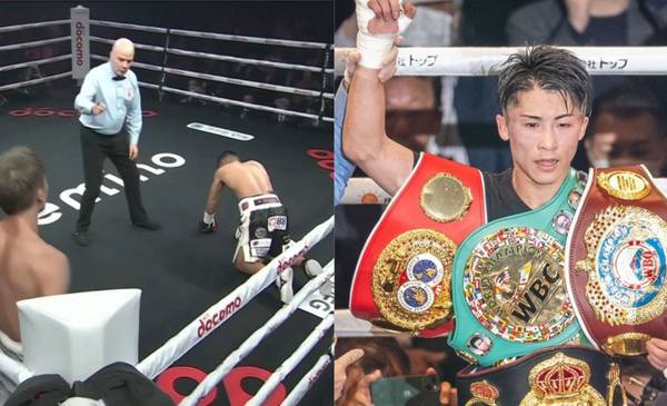 Boxeo: el japonés Naoya Inoue cerró el 2023 con un tremendo KO e hizo ...