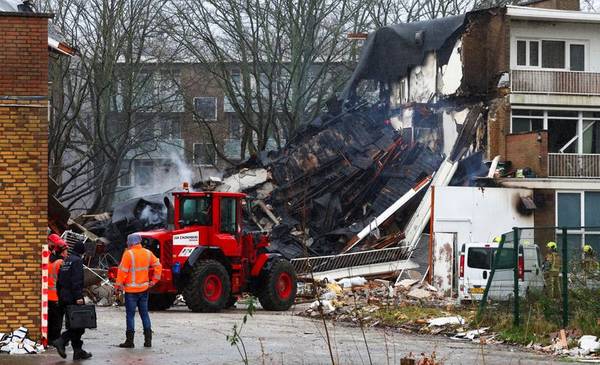 Al menos un muerto y tres heridos por derrumbe de un edificio en La Haya | El Destape