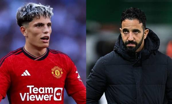 El sorpresivo mensaje a Garnacho del DT de Manchester United tras ...